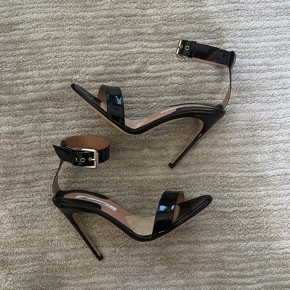 Brian Atwood | Shoes | Nwt Brian Atwood Ankle Strap Sandals Black ...